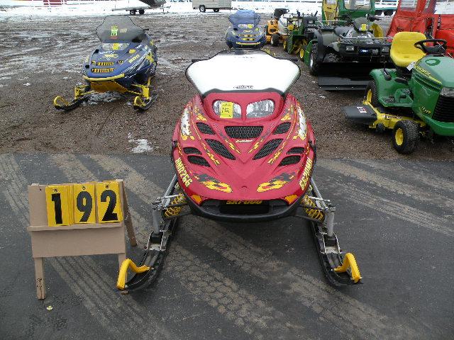 02 Ski Doo MXZ 800 X SN# 2BPS188512V000089