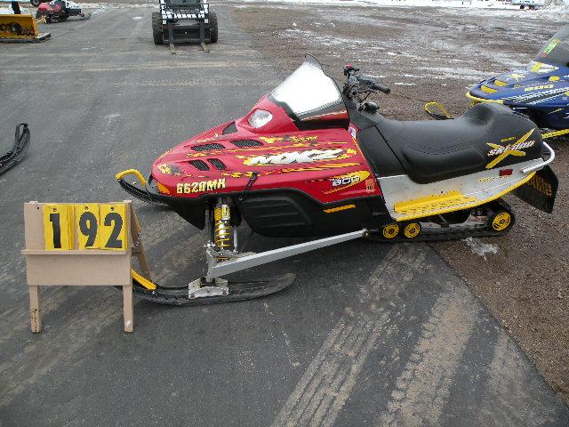 02 Ski Doo MXZ 800 X SN# 2BPS188512V000089