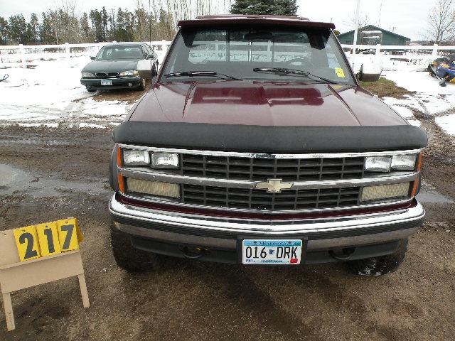 89 Chevrolet Z71 1500 VIN# 1GCDK14K8KZ210289