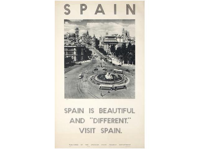 SPAIN IS BEAUTIFUL AND ´DIFFERENT´. VISIT SPAIN. MADRID. (1930 CA ...