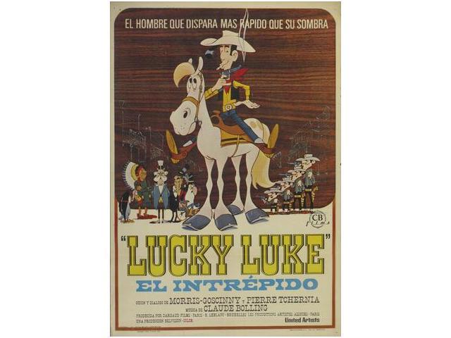 LUCKY LUCKE EL INTRÉPIDO. 1972. 100x70cm. (40x27in.). Offset. B+ ...