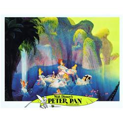 Peter Pan Lobby Card 11 x 14 re-release Buena Vista