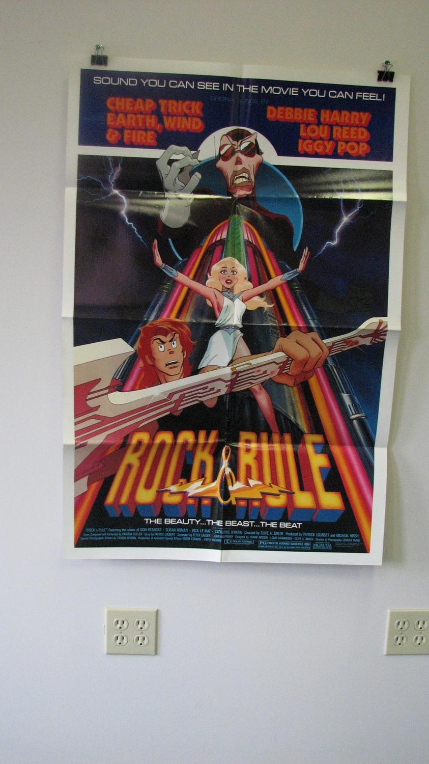 Rock N Rule/ 27x41 inch movie poster