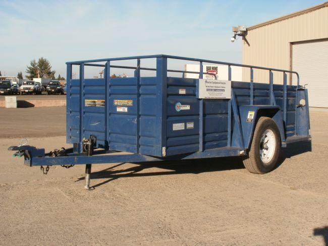 2007 Miller Built S/A 5'x10' Utility Trailer