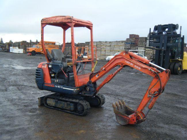 1998 Kubota KX41-2 Mini Excavator