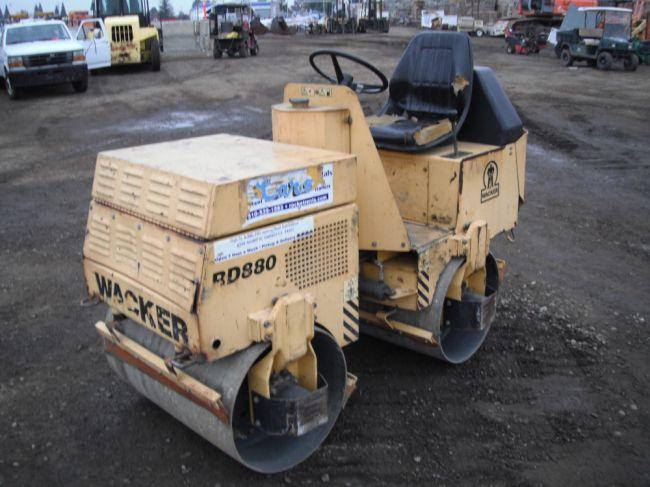 1997 Wacker RD880 Double Drum Roller