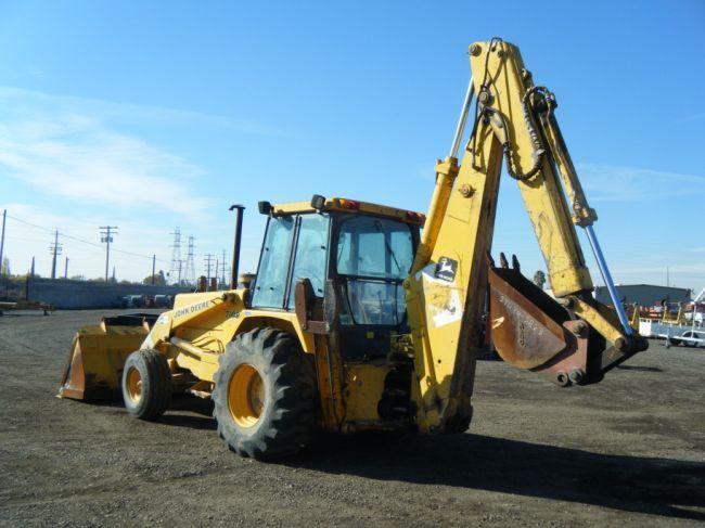 1985 John Deere 710B Loader Backhoe