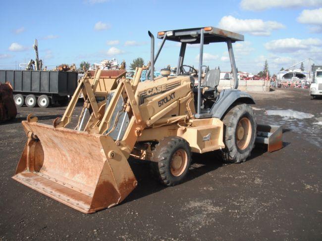 Case 570LXT 4x4 Skip Loader