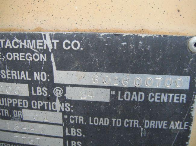 2000 Waco MT-60 Forklift