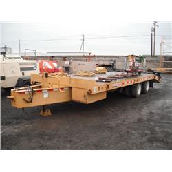 2004 Towmaster T-40 24' T/A Equipment Trailer