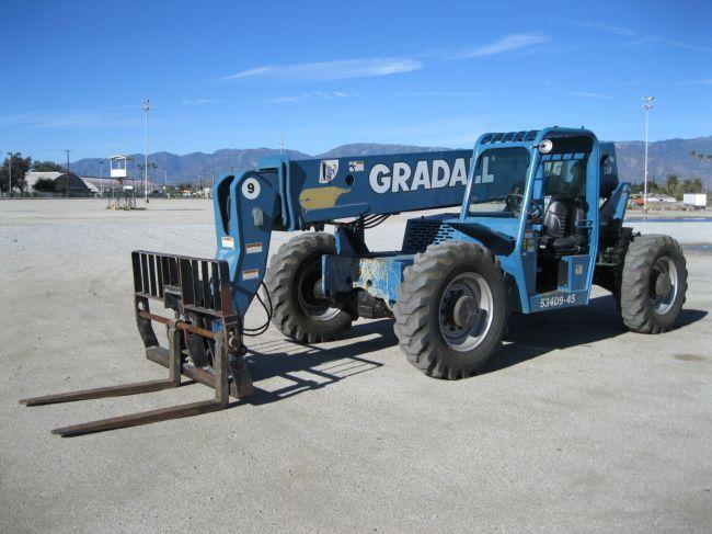 2007 Gradall 534D9-45 4x4 Reach Lift