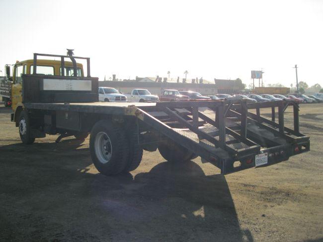 1990 Mack Cab-Over Flatbed Equipment Hauler