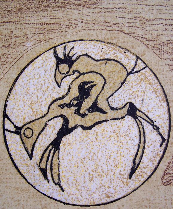 MAX ERNST Large Litho Surrealism German Birds