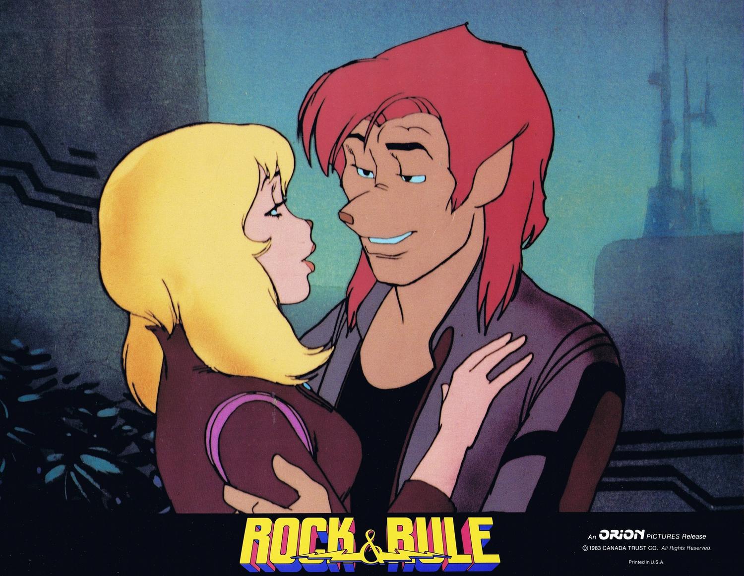 Rock N Rule Lobby Card 11x14