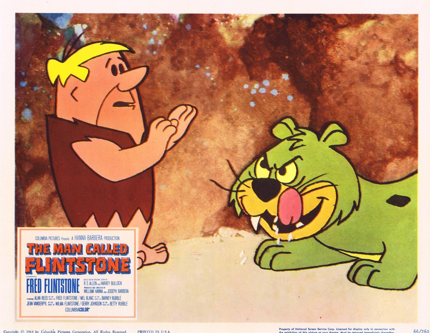 The Man Called Flintstone Lobby Card 11 x 14