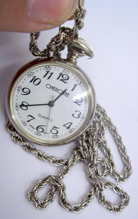 Cherokee Quartz Pocket Watch