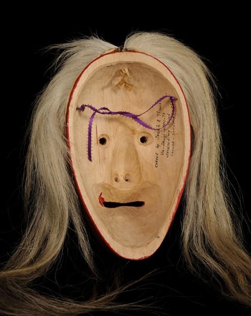 Iroquois Cayuga Mask Carved by Jacob E Thomas of Sandpiper Clan ...