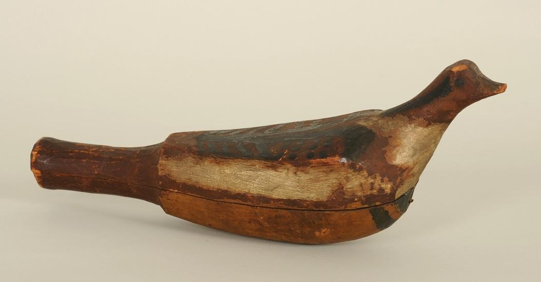 Mid 19TH C. Nuu-chah-nulth Shaman's Bird Rattle with Original Cedar ...