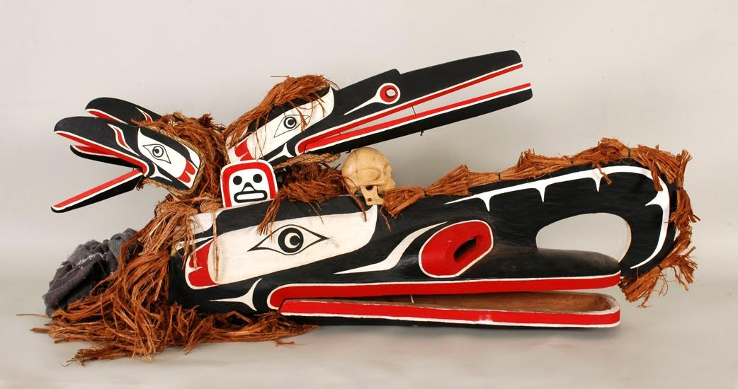 Crooked Beak Hamatsa Dance Mask Carved by Beau Dick - Has Been Danced ...