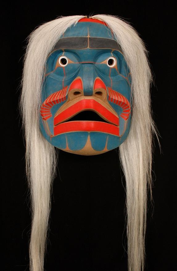 Bella Coola Komokwa Mask by Gene Brabant - Study of an Old Mask in the ...