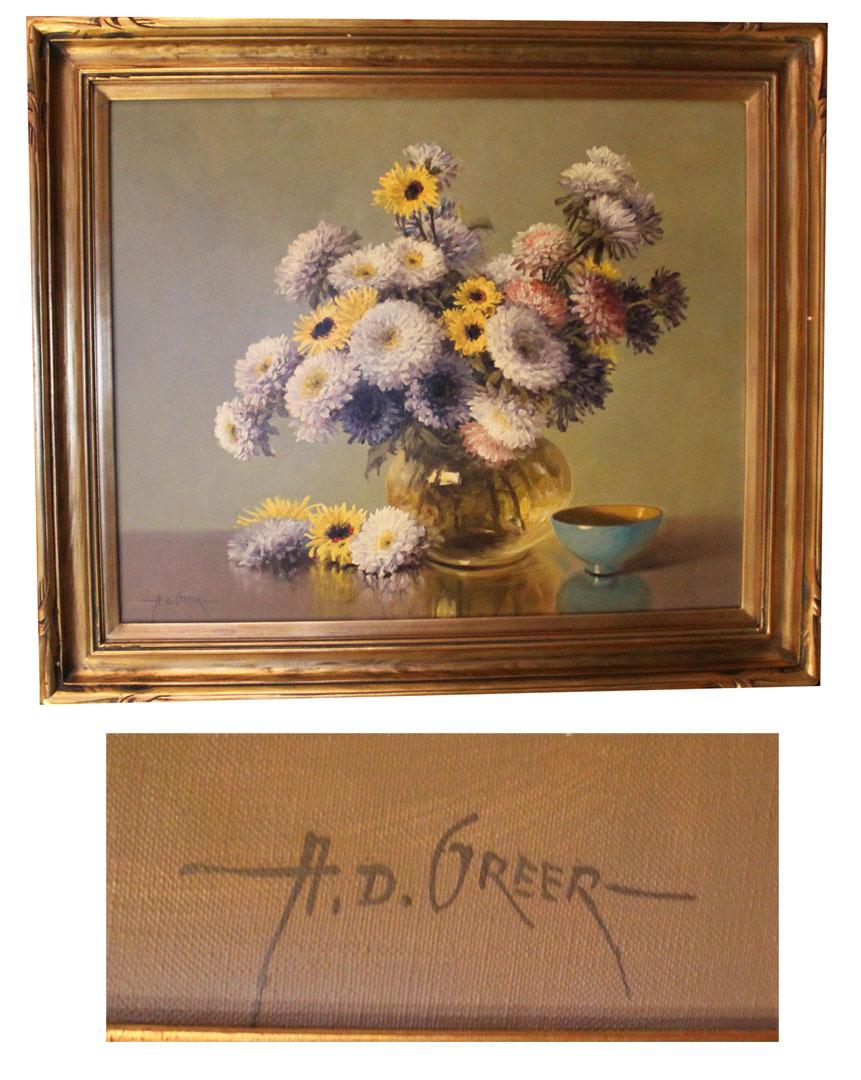 A.D. Greer Original Oil Painting