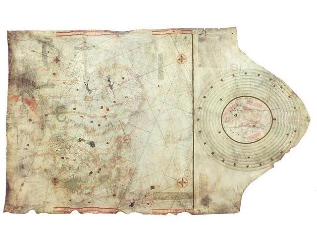 1995 ca., MAPA: (FACSIMIL),. LA CARTA DE CRISTOBAL COLON, MAPAMUNDI, cs ...