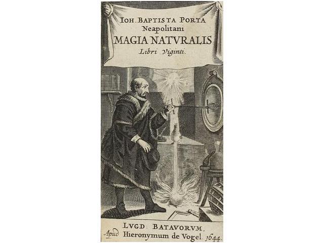 1644., (MAGIA)., PORTA NEAPOLITANI, IOH BAPTISTA., MAGIA NATURALIS ...