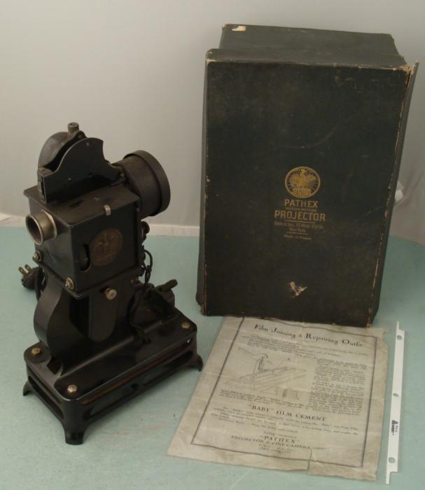 Pathex Movie Projector Vintage 1920s France In Box