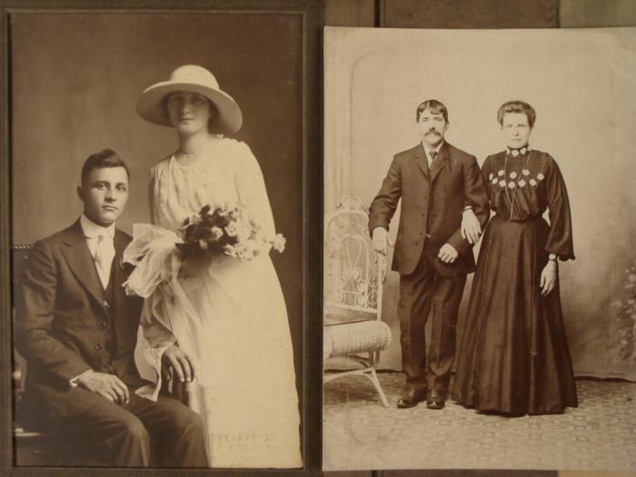 22 Antique Portrait Photographs 1900s- Couples