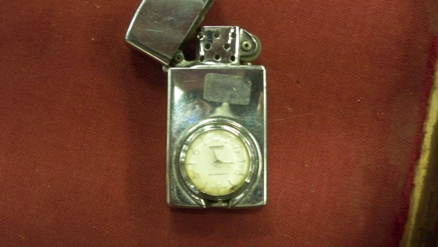Mastercraft Vintage Cigarette Lighter Watch