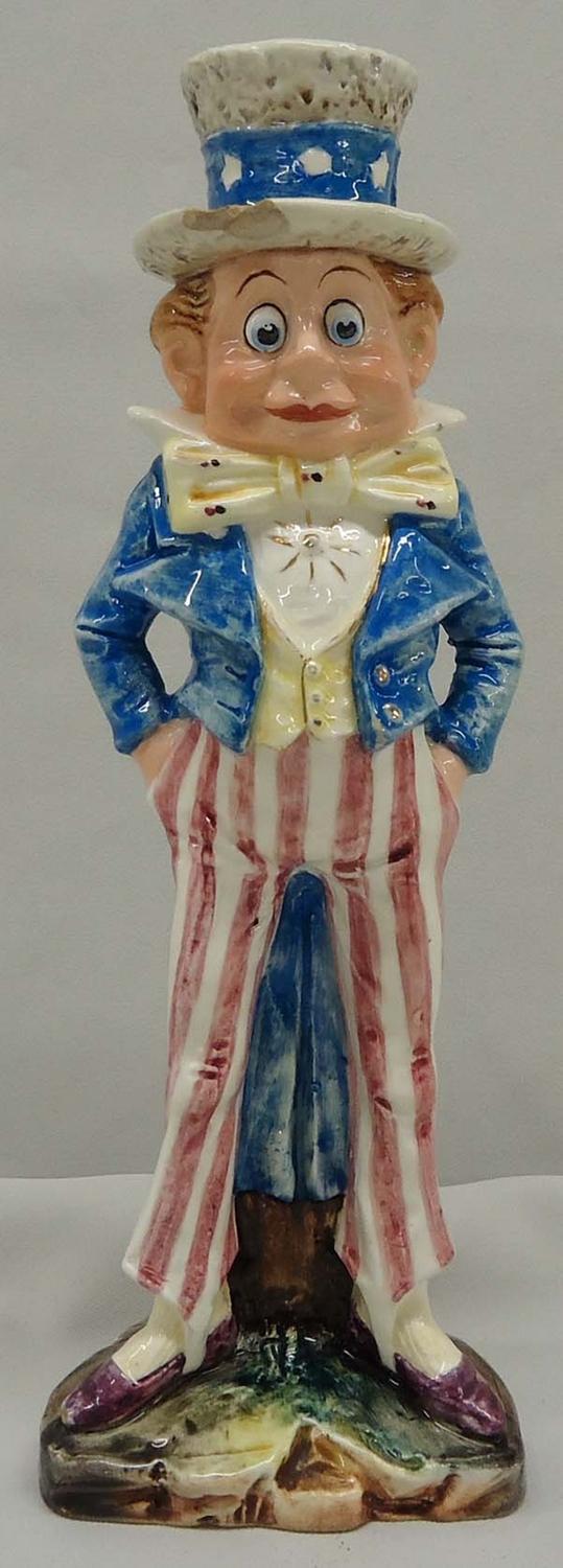 1900 Palmer Cox Uncle Sam Brownie Figurine
