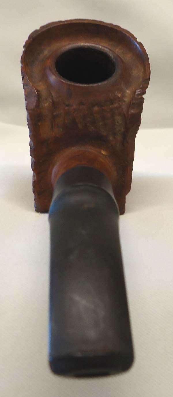 Vintage Italian Hand Carved Indian Head Pipe