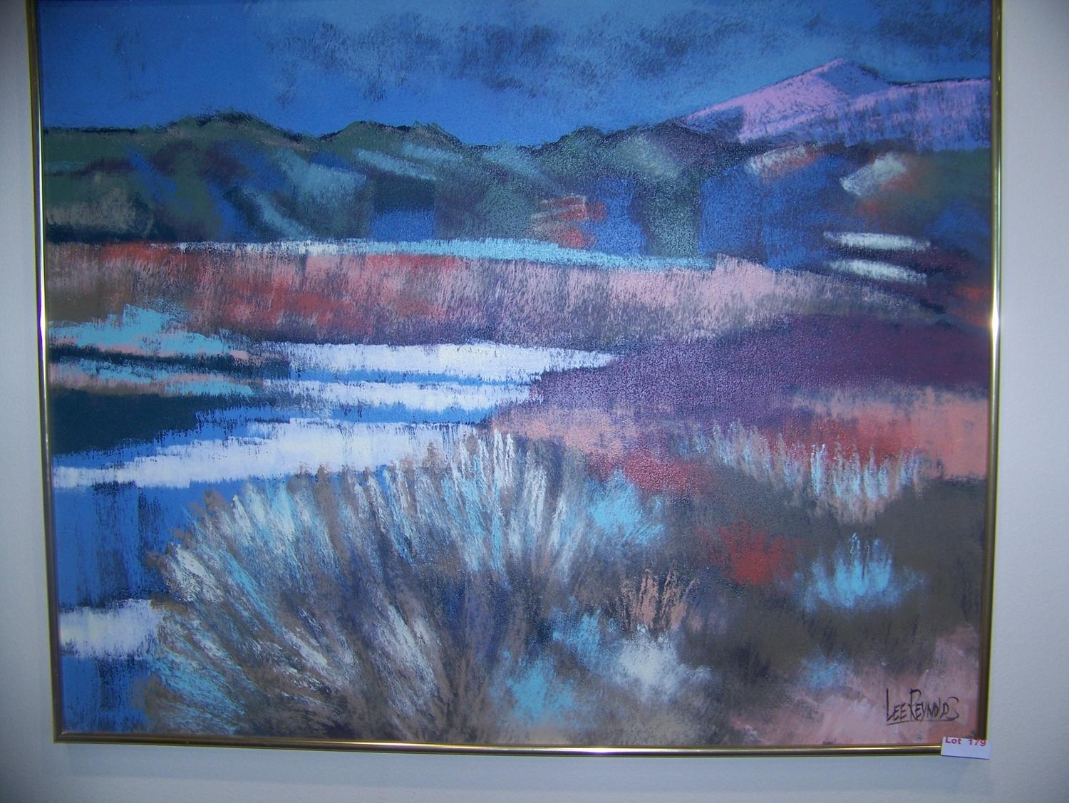 Framed oil on canvas, signed Lee Reynolds 40T x 50W