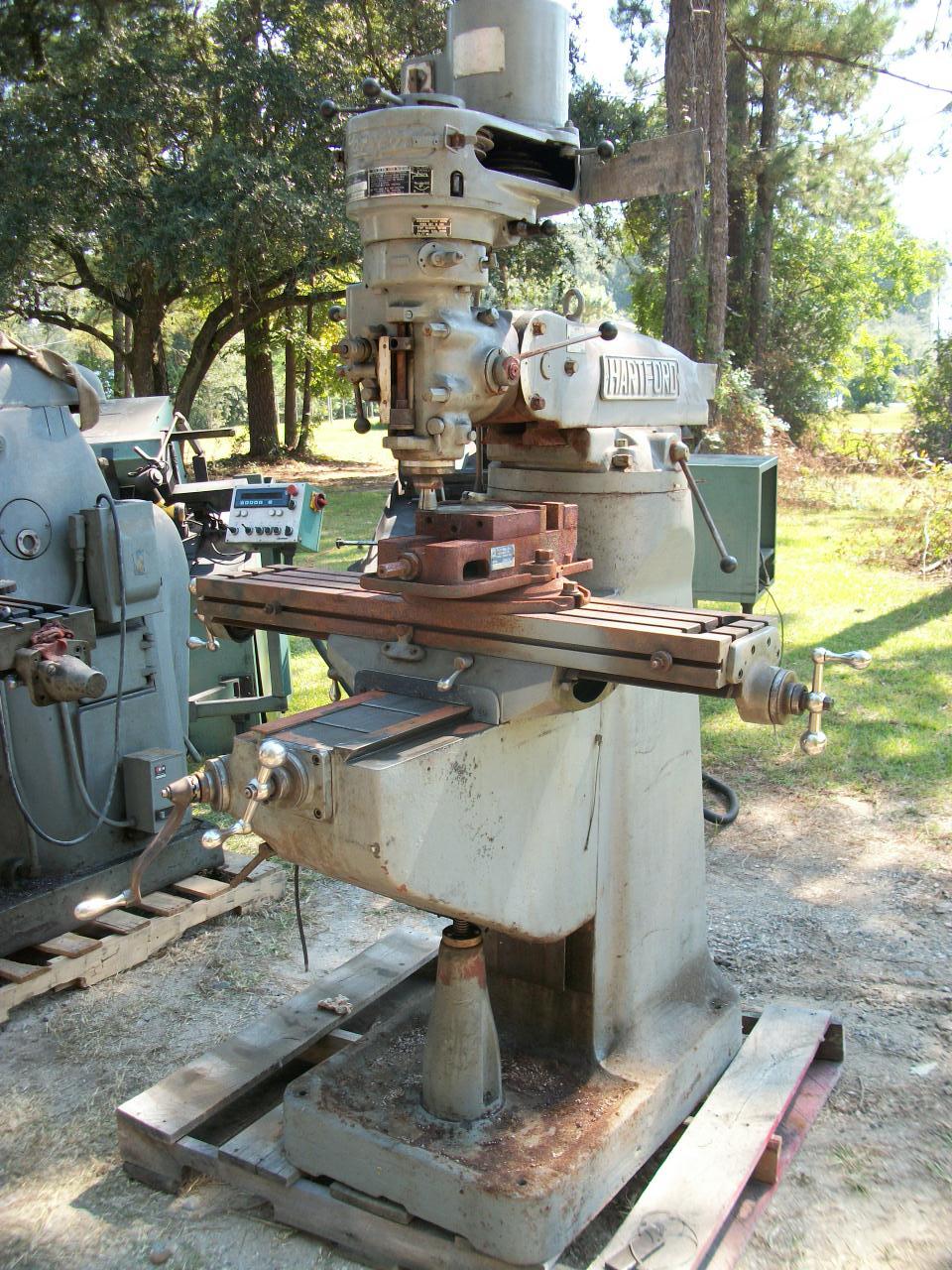 Hartford Md 2S 1979 Milling Machine