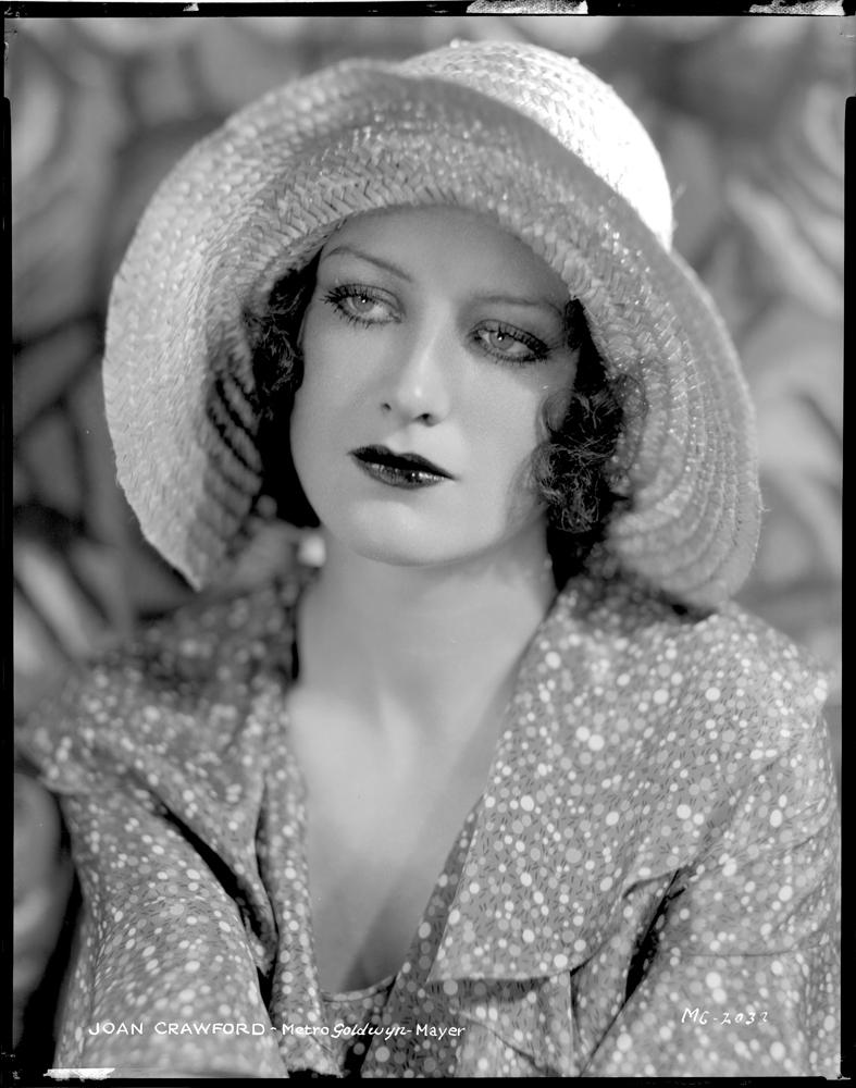 Joan Crawford camera negative from Our Blushing Brides by George Hurrell