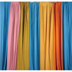 Large panel of Johnny Carson’s monologue curtains from The Tonight Show ...