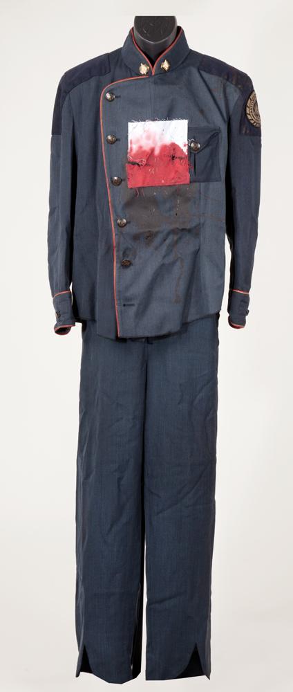 Pair of Edward James Olmos “Commander Adama” costumes from Battlestar ...