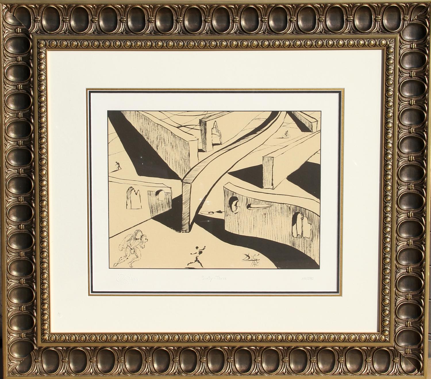 After Salvador Dali, Disney's Destino (63), Serigraph