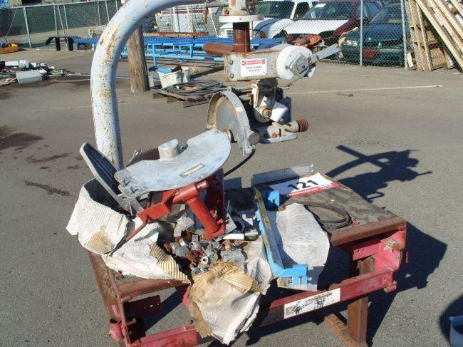 Speed Cut Radial Arm Saw w/ Misc. Parts