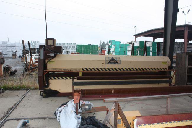 1996 Alpine 14'-6" Finish Roller Press