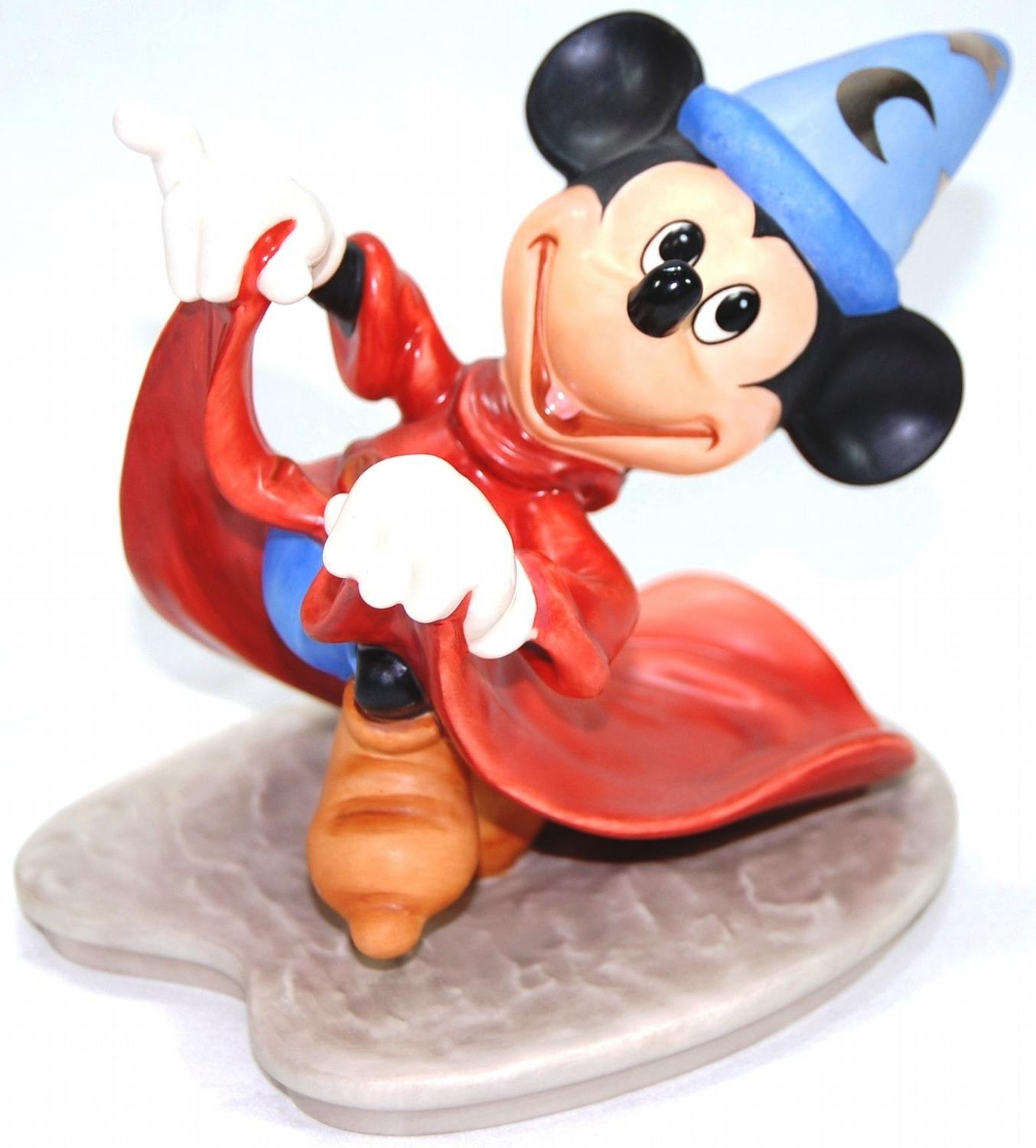 Disney Mickey Mouse Fantasia "Mischievous Apprentice" Porcelain ...