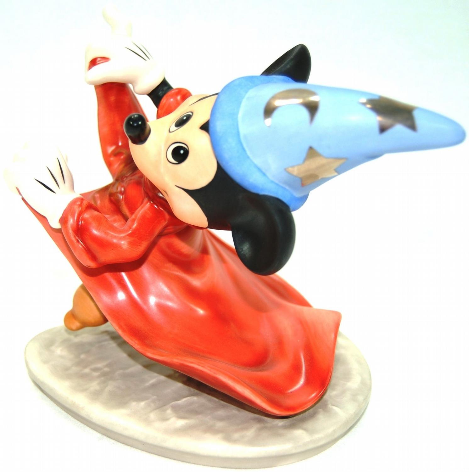 Disney Mickey Mouse Fantasia "Mischievous Apprentice" Porcelain ...