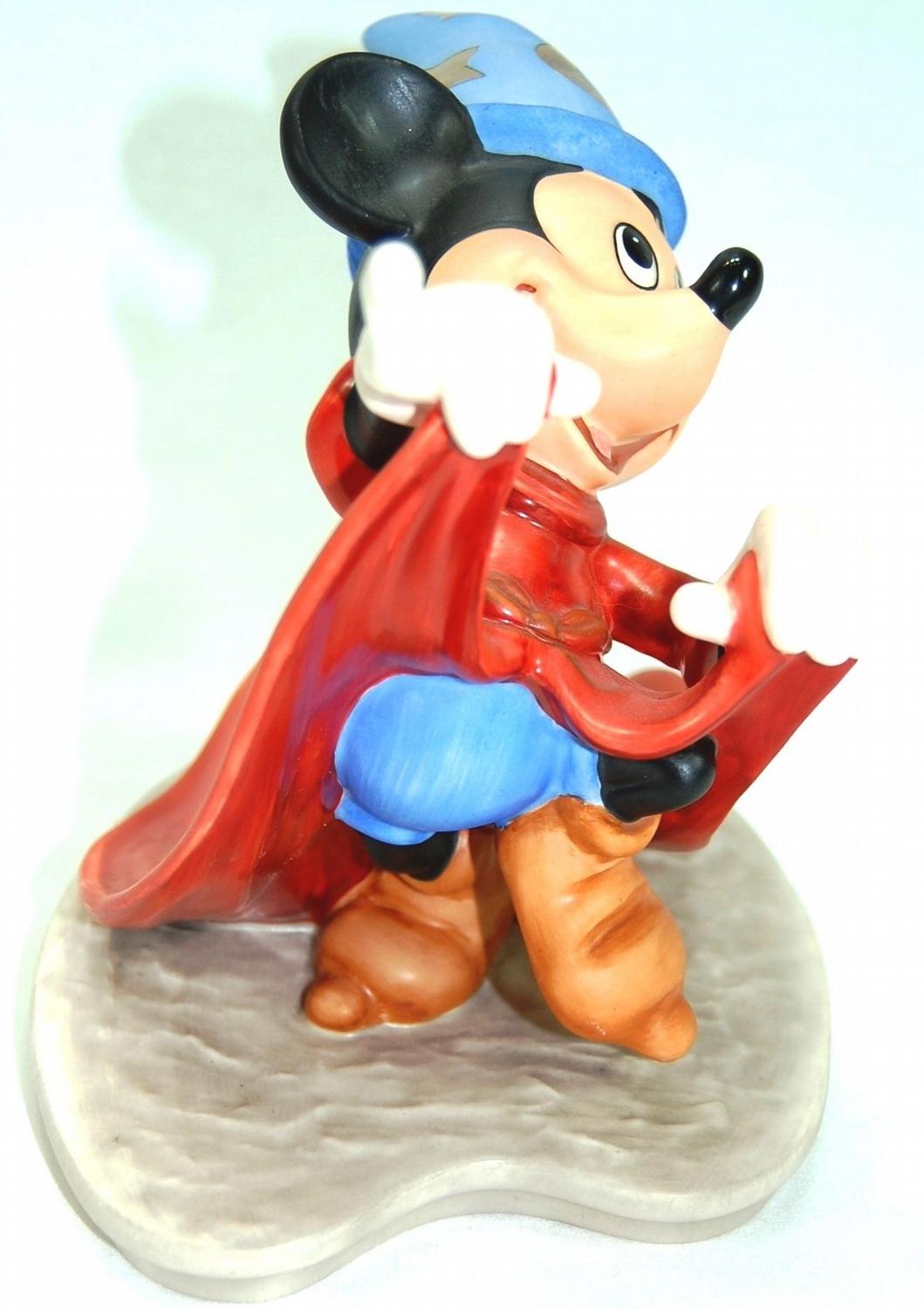 Disney Mickey Mouse Fantasia "Mischievous Apprentice" Porcelain ...