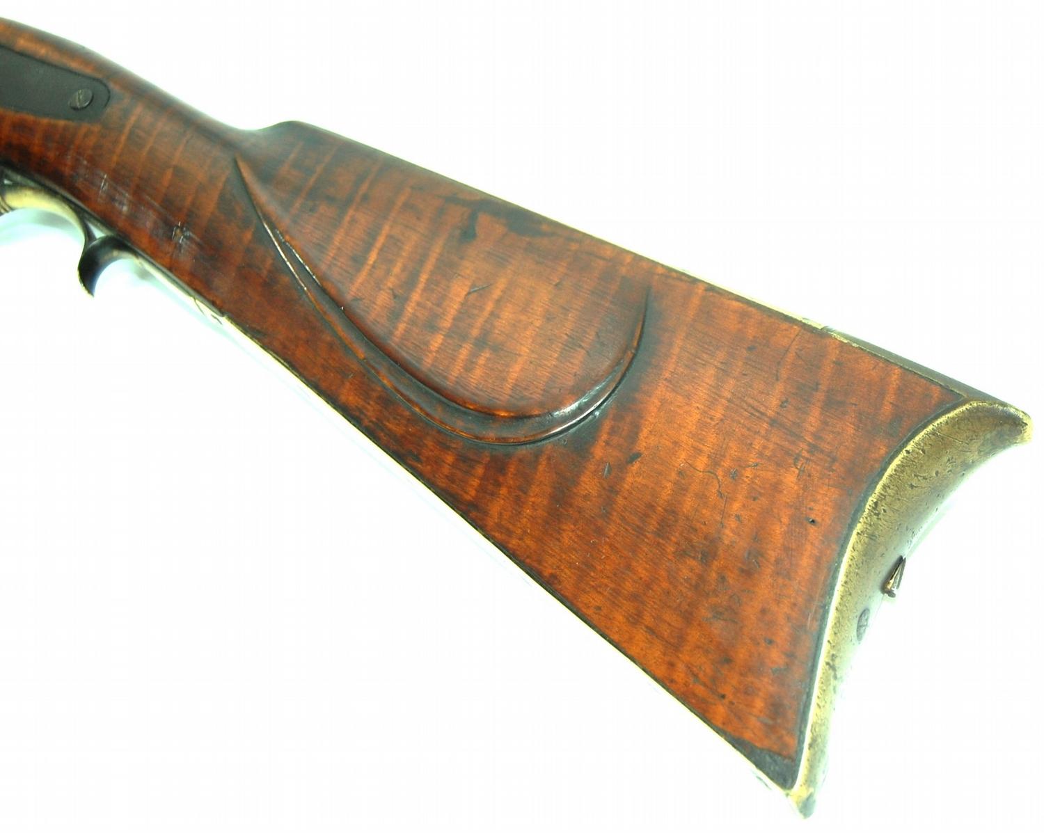 Double Barrel Over/Under Percussion Kentucky Rifle, 52 caliber