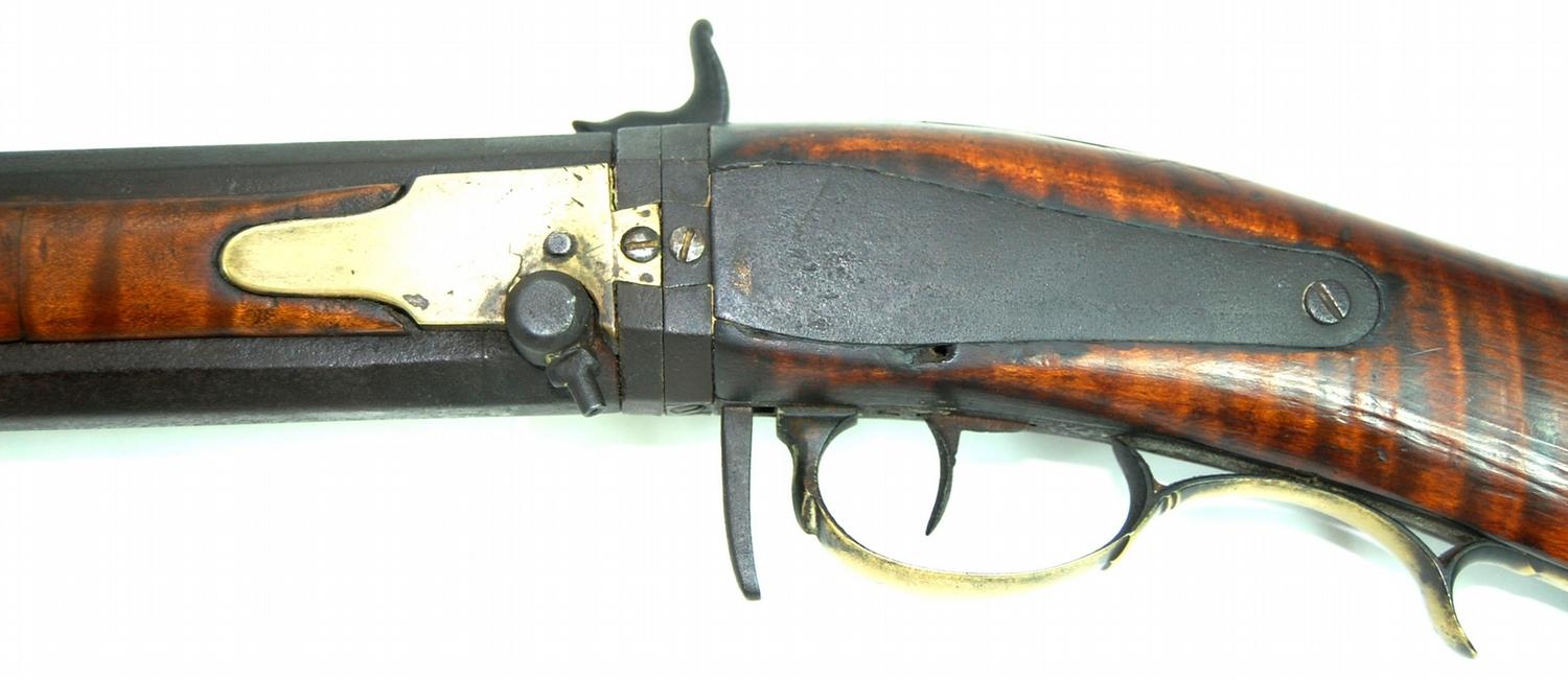 Double Barrel Over/Under Percussion Kentucky Rifle, 52 caliber