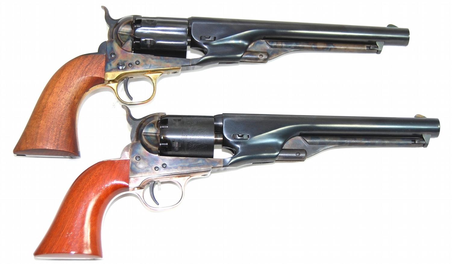 Reproduction Colt Percussion Revolvers, Cased set w/ 1860 Army 44 ...