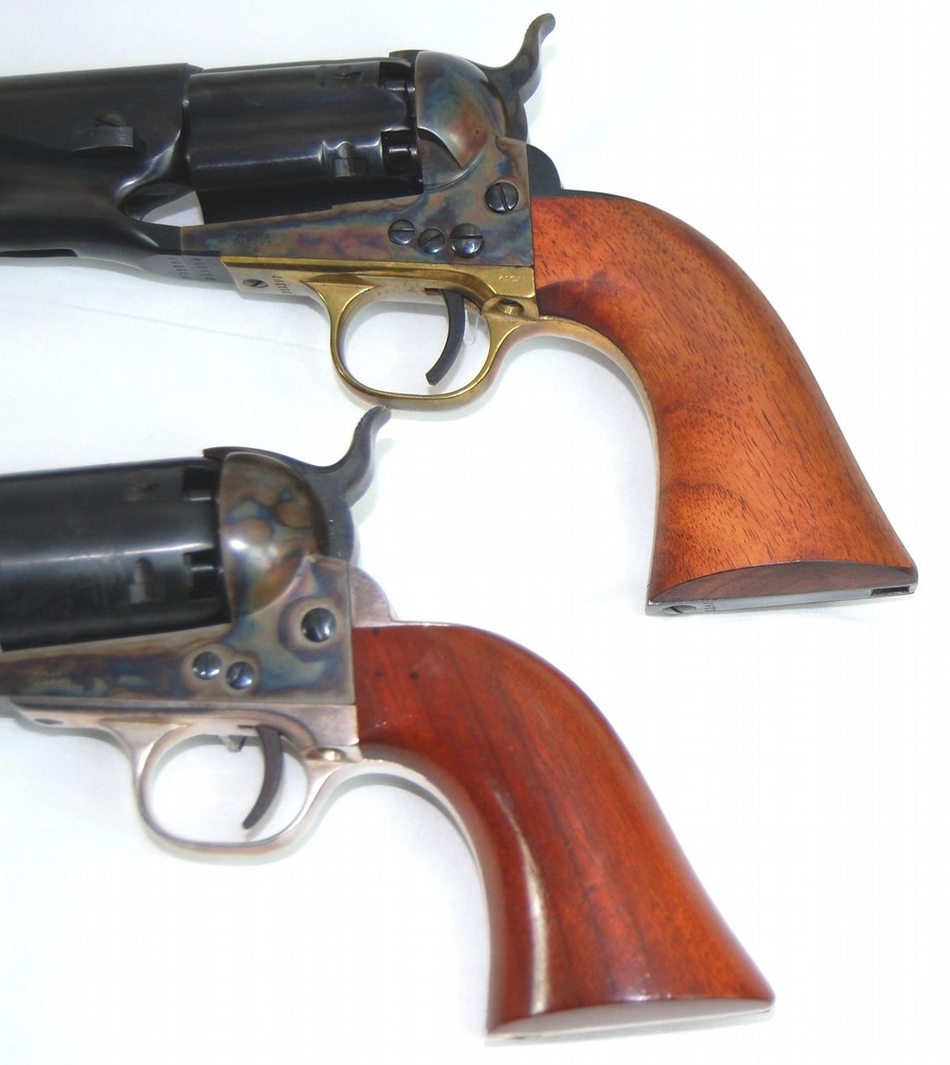 Reproduction Colt Percussion Revolvers, Cased set w/ 1860 Army 44 ...