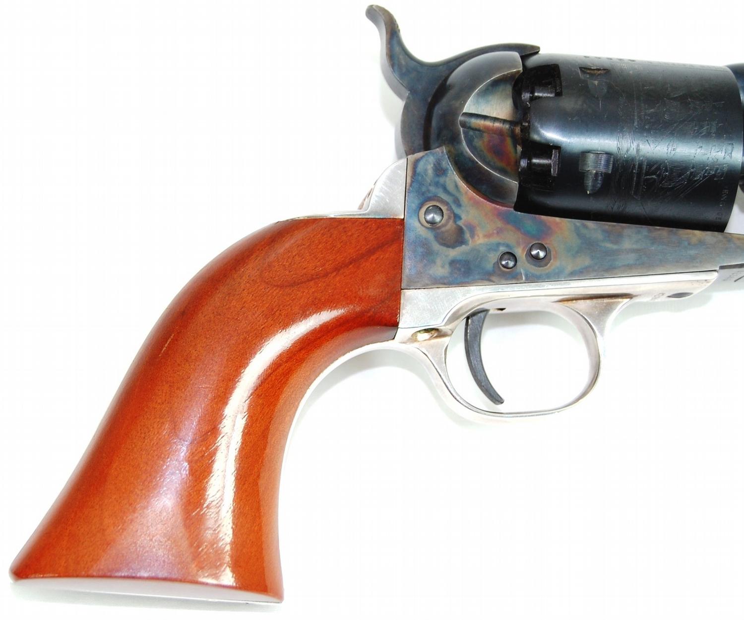 Reproduction Colt Percussion Revolver, Cased 1861 Navy in 36 caliber