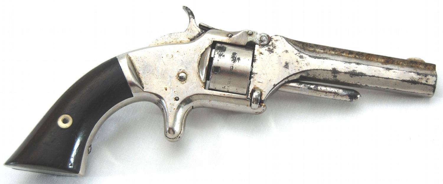 Smith & Wesson 1st model, 2nd issue in 22 caliber, 7 shot revolver c ...