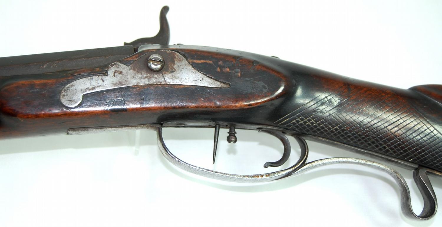 Thomas Underwood, Lafayette, Ind. Antique Percussion Rifle from 1850's ...